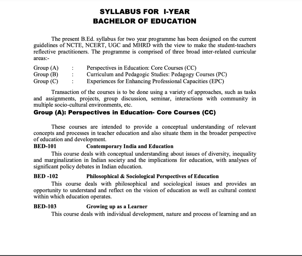 JS University Syllabus 2024 Download BA BSc BCom {All Semester} PDF